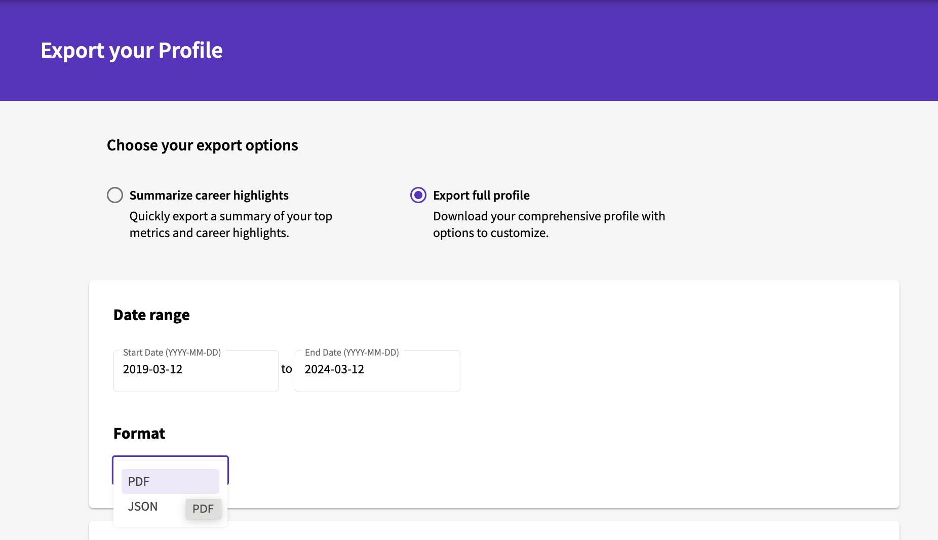 Exporting your Researcher Profile as a CV – Web of Science