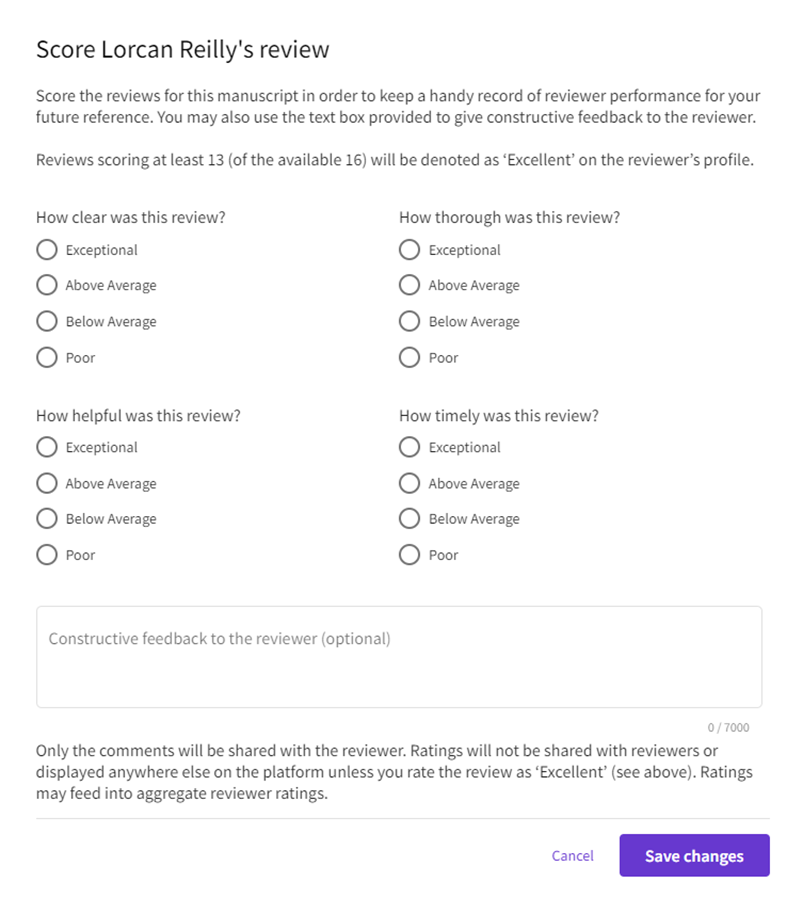 Managing Editor Records – Web of Science