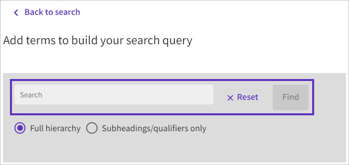 MEDLINE Search - QRG – Web of Science